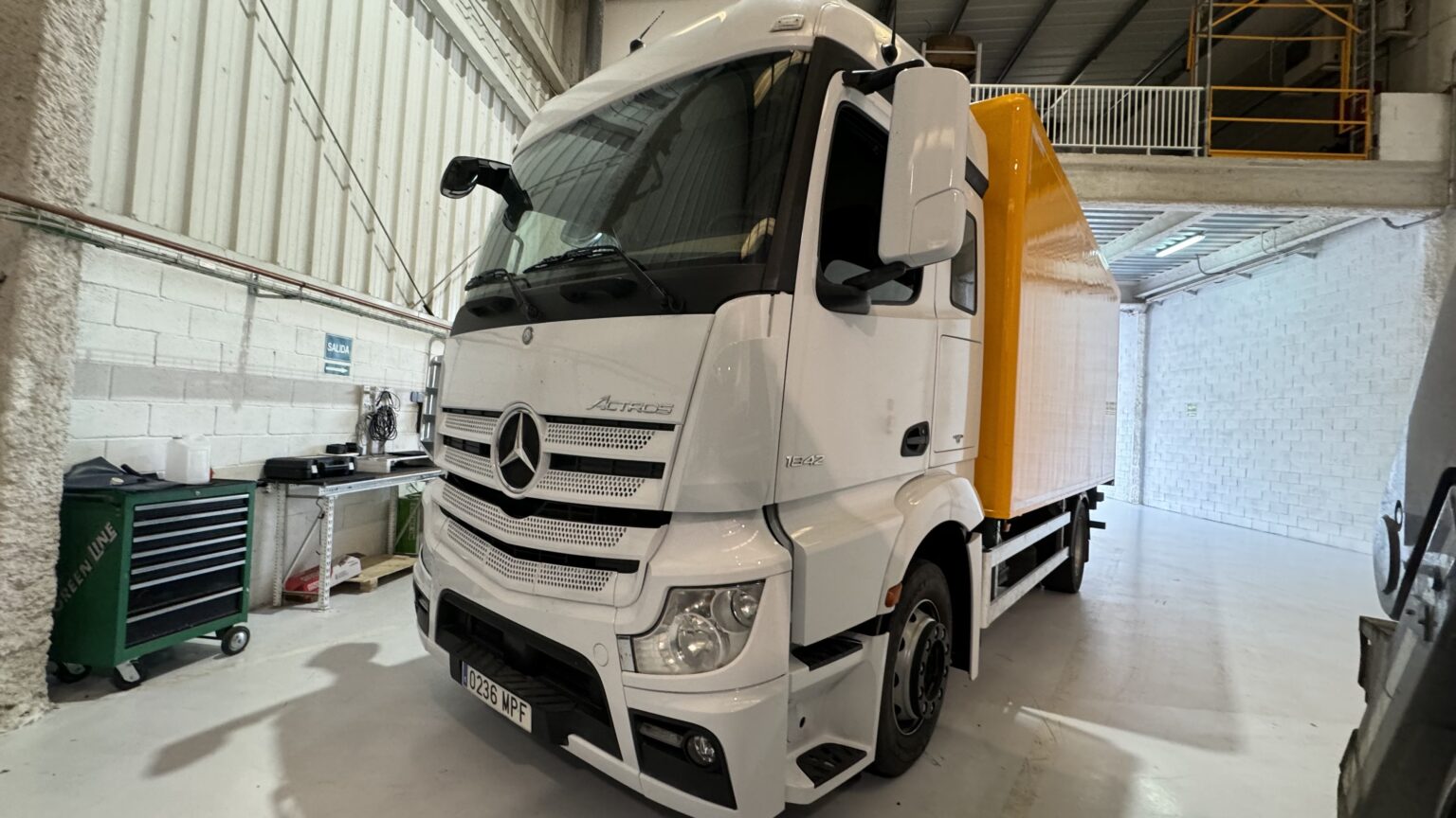 Mercedes ACTROS - Diesel convertido a gas GNC Biometano - EVARM ...